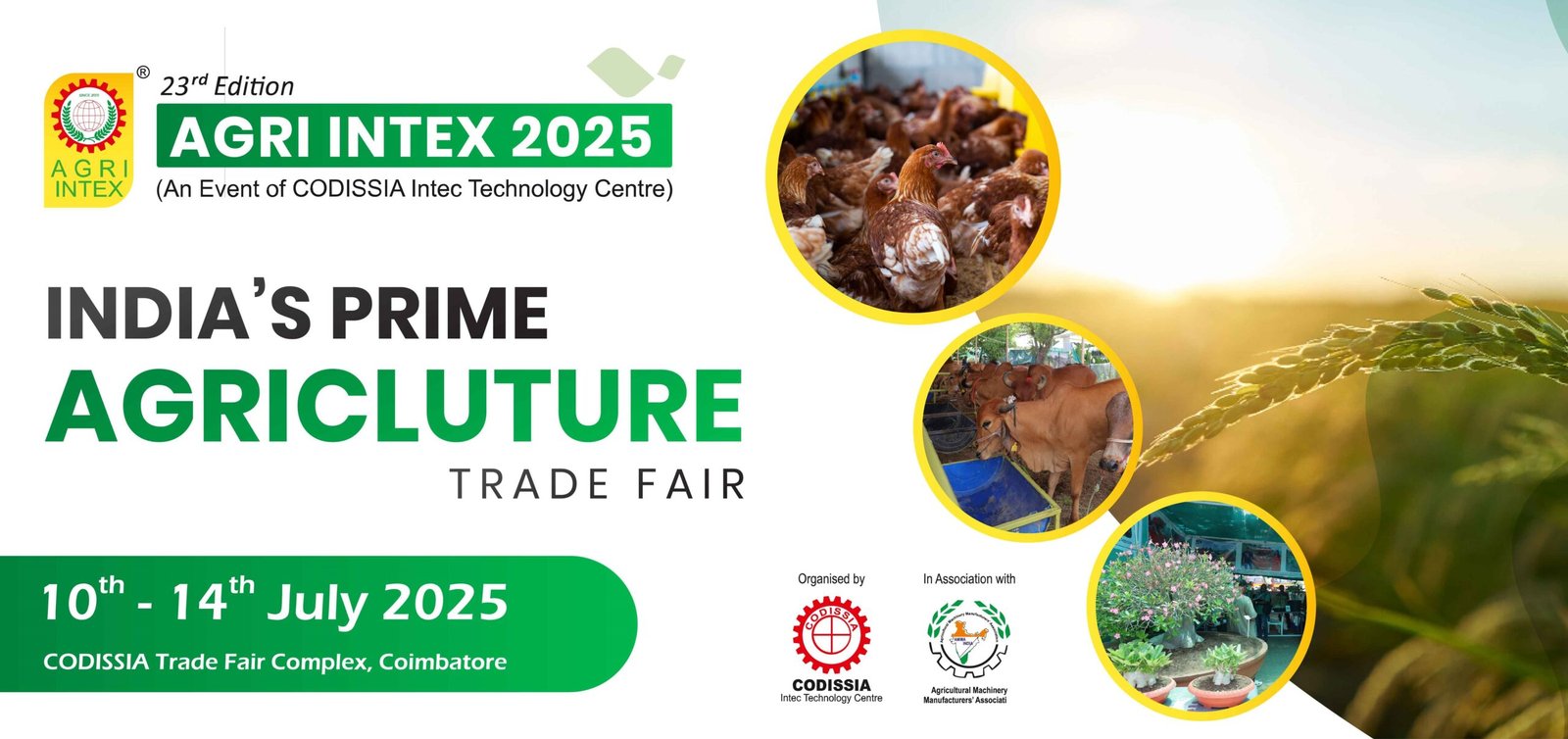 🌾 Agri Intex 2025: India’s Prime Agriculture Trade Fair Returns to ...