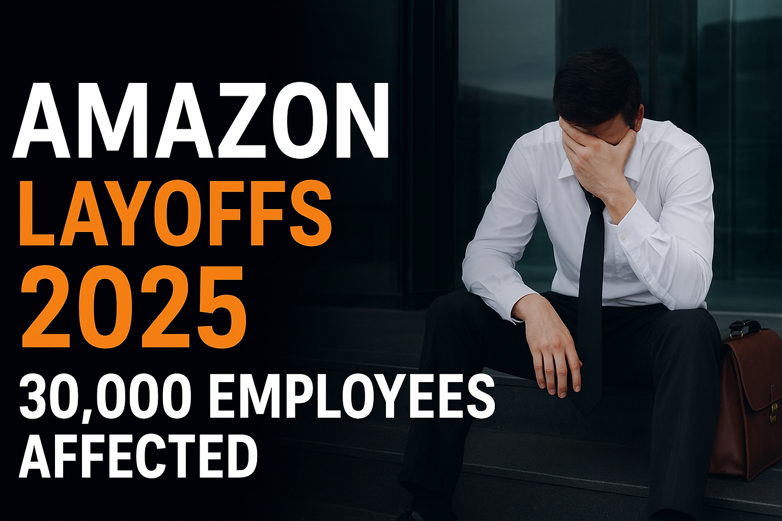 Amazon Layoffs 2025 – 30,000 Jobs Cut by AI