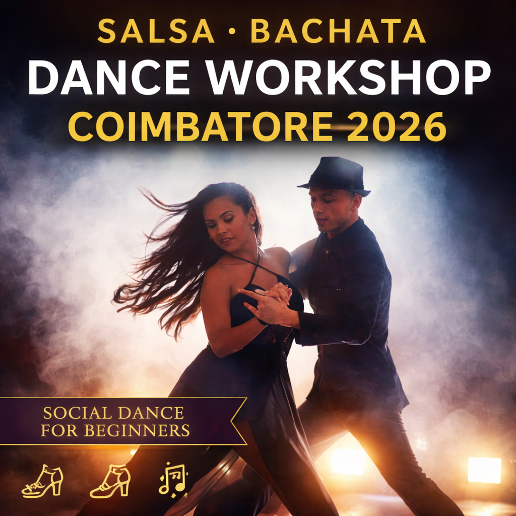 Salsa Bachata Workshop Coimbatore 2026 | Social Dance Event